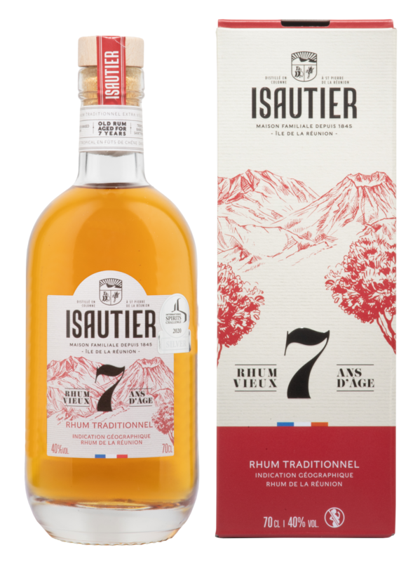 Isautier 7 Ans Vieux Rhum 40° 70cl online bestellen | ullrich.ch