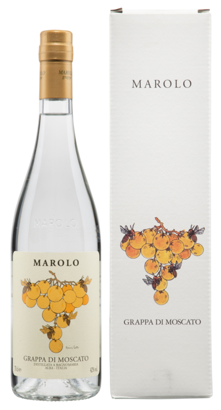 Marolo Grappa di Moscato 42° 70cl commander en ligne | ullrich.ch