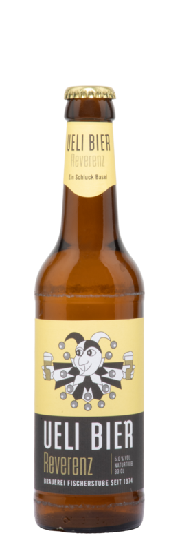 Brauerei Fischerstube Ueli Bier Reverenz naturtrüb HA 10 x MW 5.2° 33cl ...