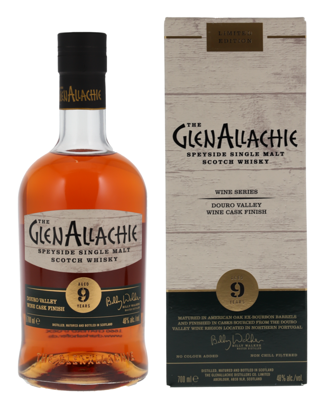 Glenallachie Limited Editon Douro Valley Wine Cask 9 Years Speyside ...