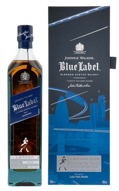 Johnnie Walker Blue Label London Blended Scotch Whisky 40° 70cl online ...