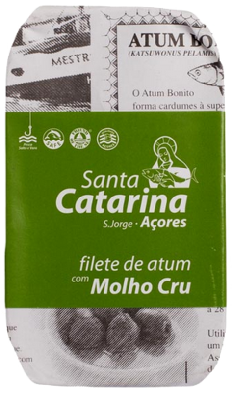 Santa Catarina Thunfisch in Olivenöl mit azor. Sauce (Molho Cru) 12cl ...